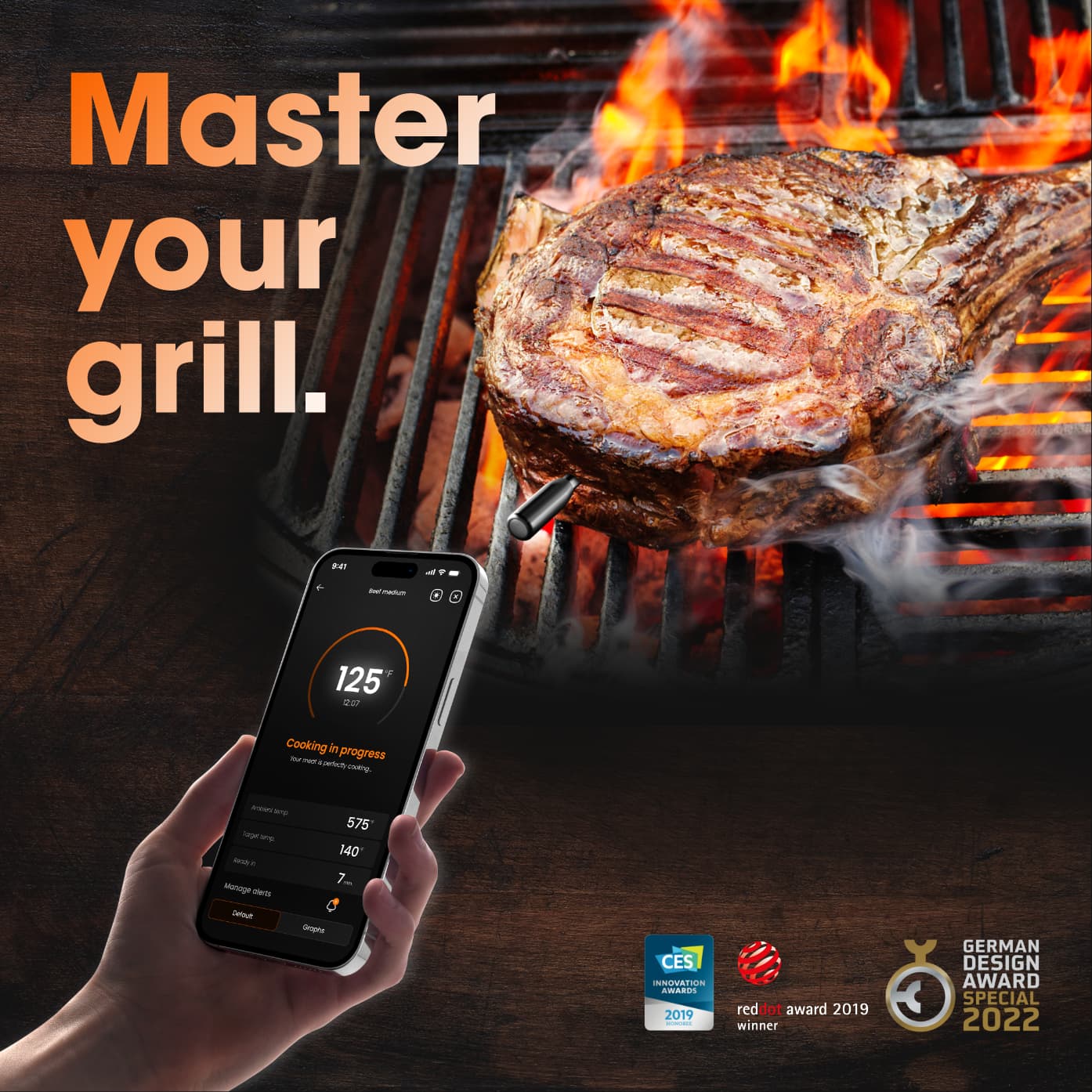 Mastrad: Your Smart Cooking Partner. Get your Smart Thermometer Mew!